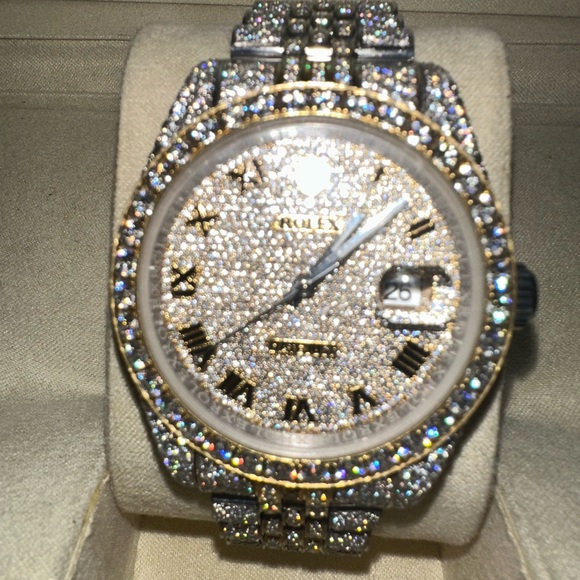 Rolex | Accessories | Rolex Diamondencrusted Watch | Poshmark